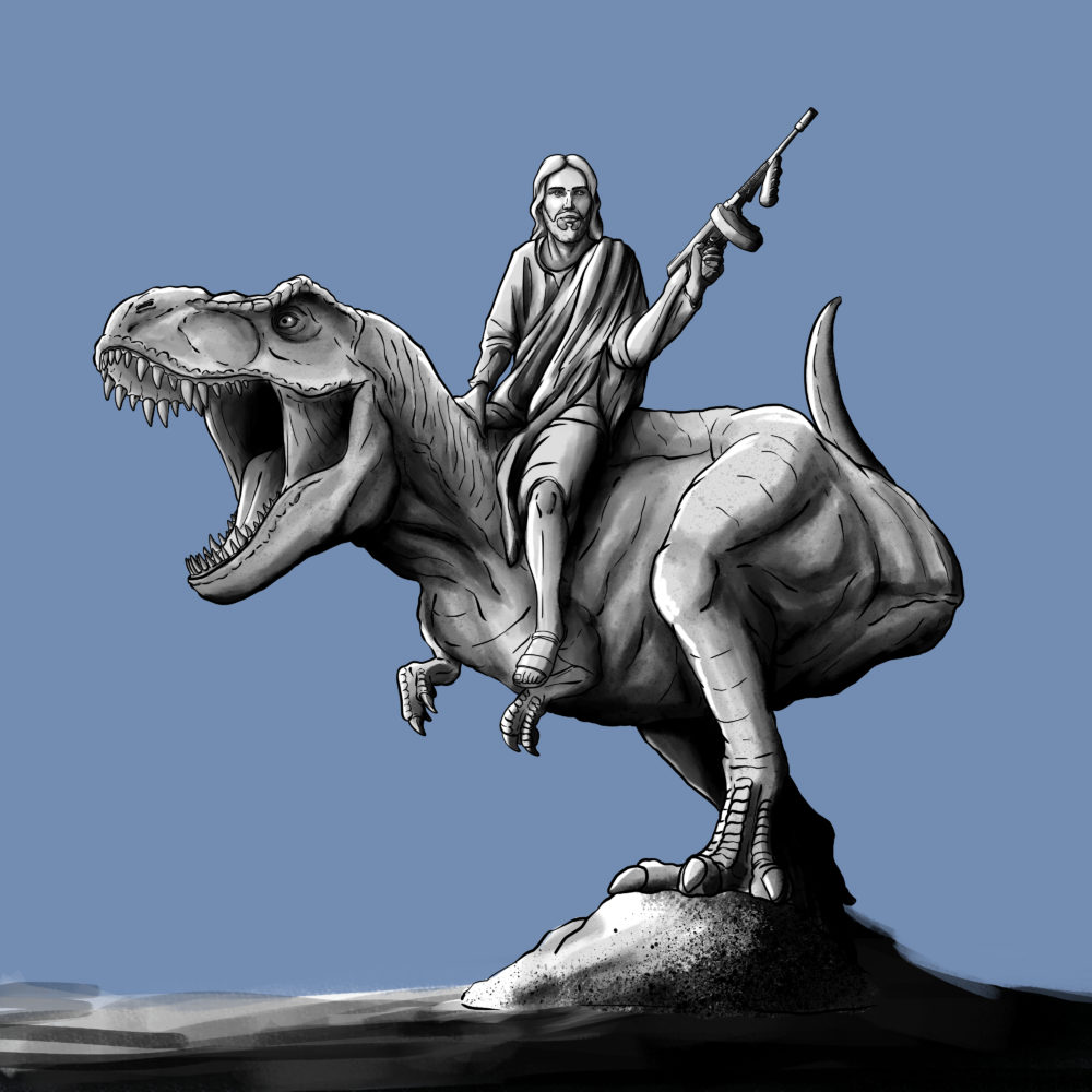New Record Label Taking The Reins : Jesus Rode a Dinosaur - Stereo Stickman