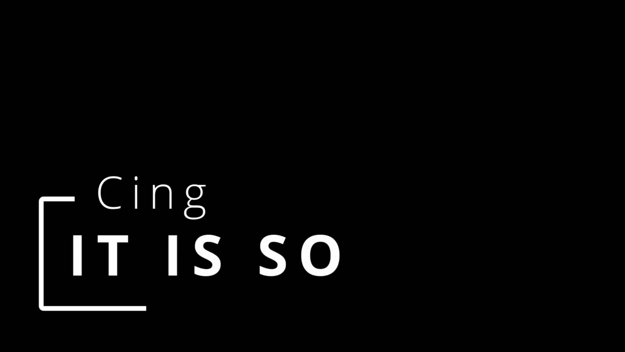 Cing - It Is So - Stereo Stickman