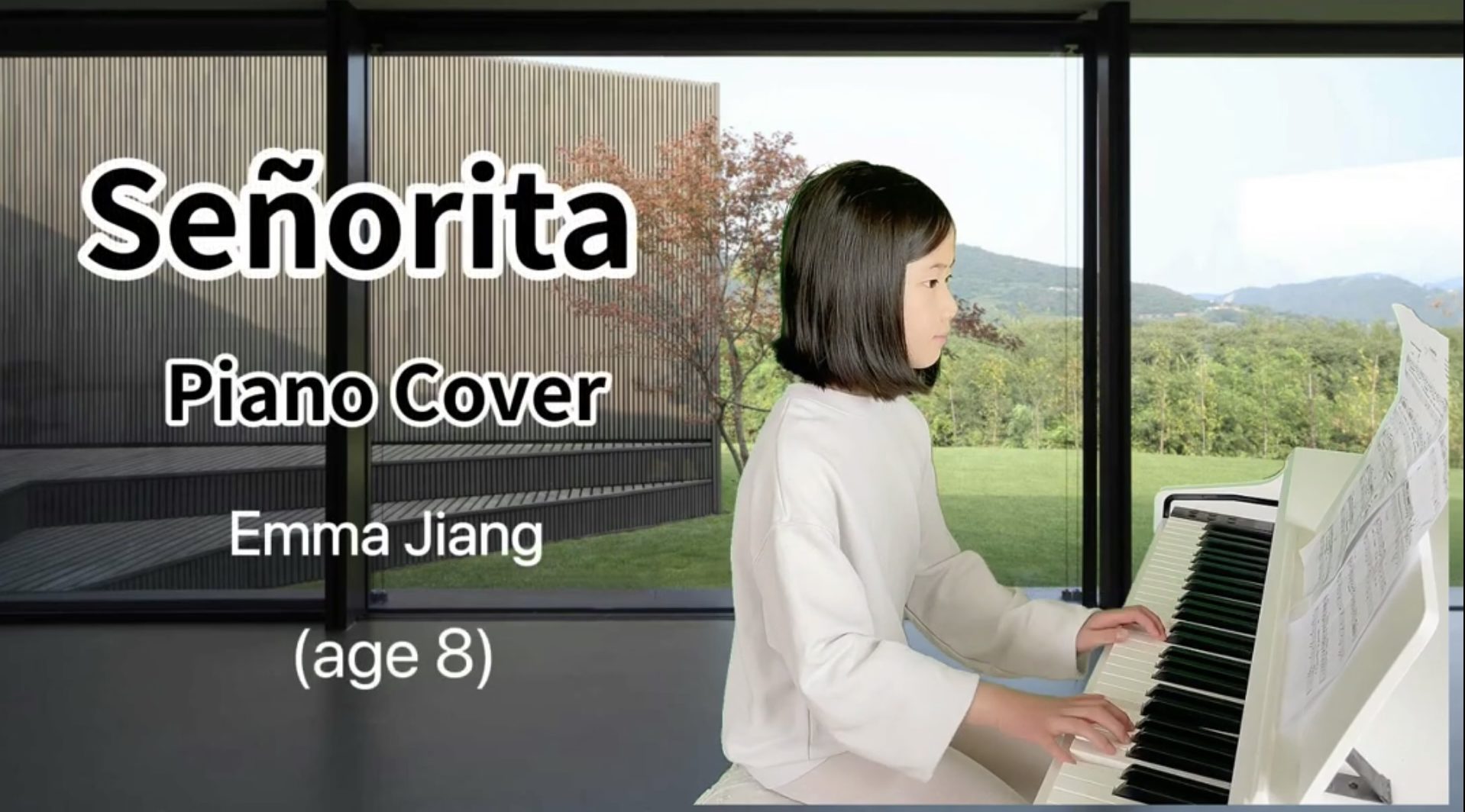 Emma Jiang, Sweden - Señorita (Camila Cabello & Shawn Mendes) Piano ...