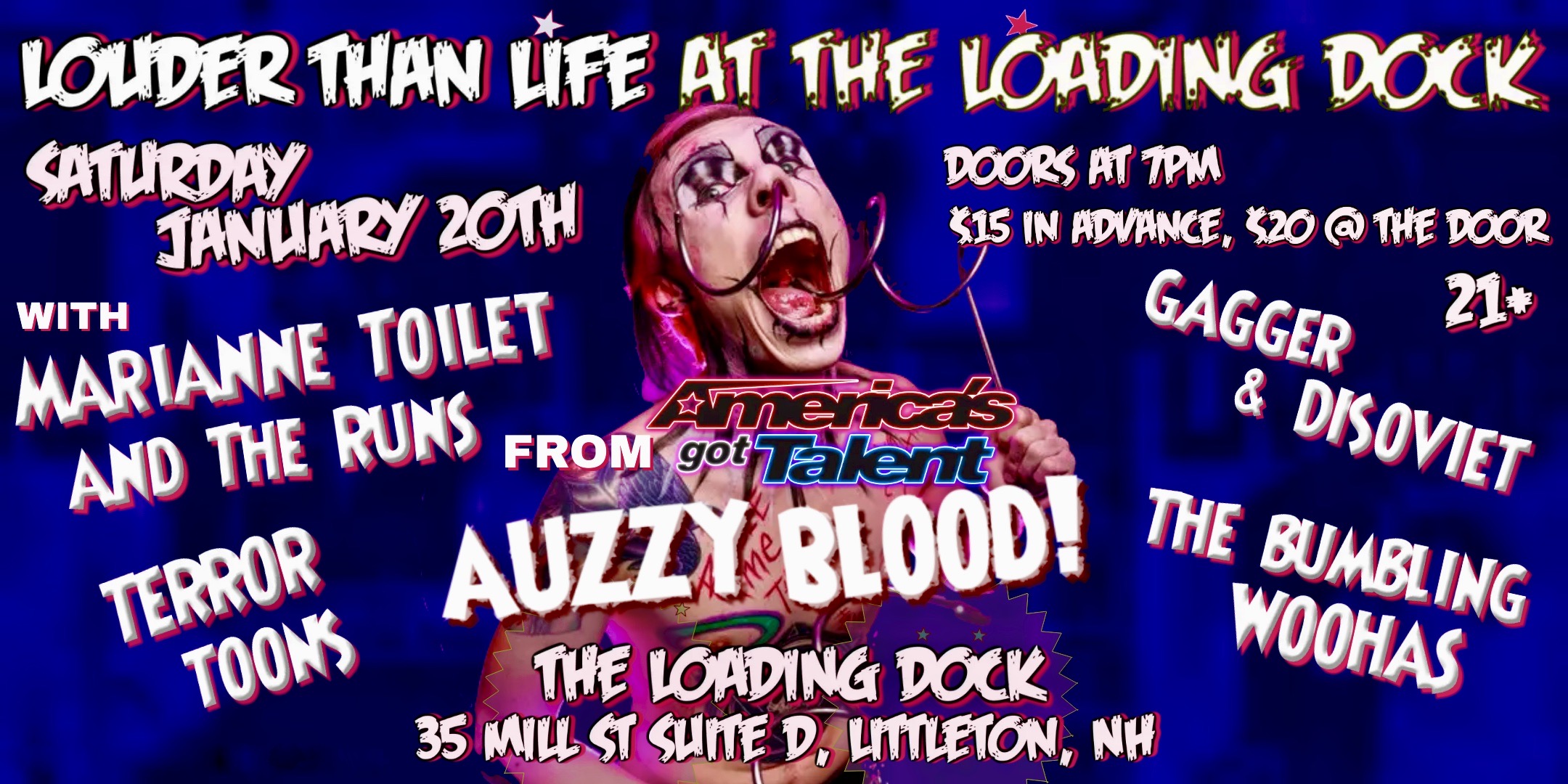 America's Got Talent's AUZZY BLOOD hits the Stage For Two Exclusive ...