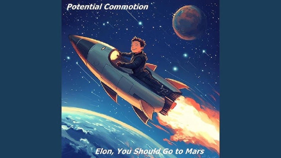 Potential Commotion - Elon, You Should Go to Mars - Stereo Stickman