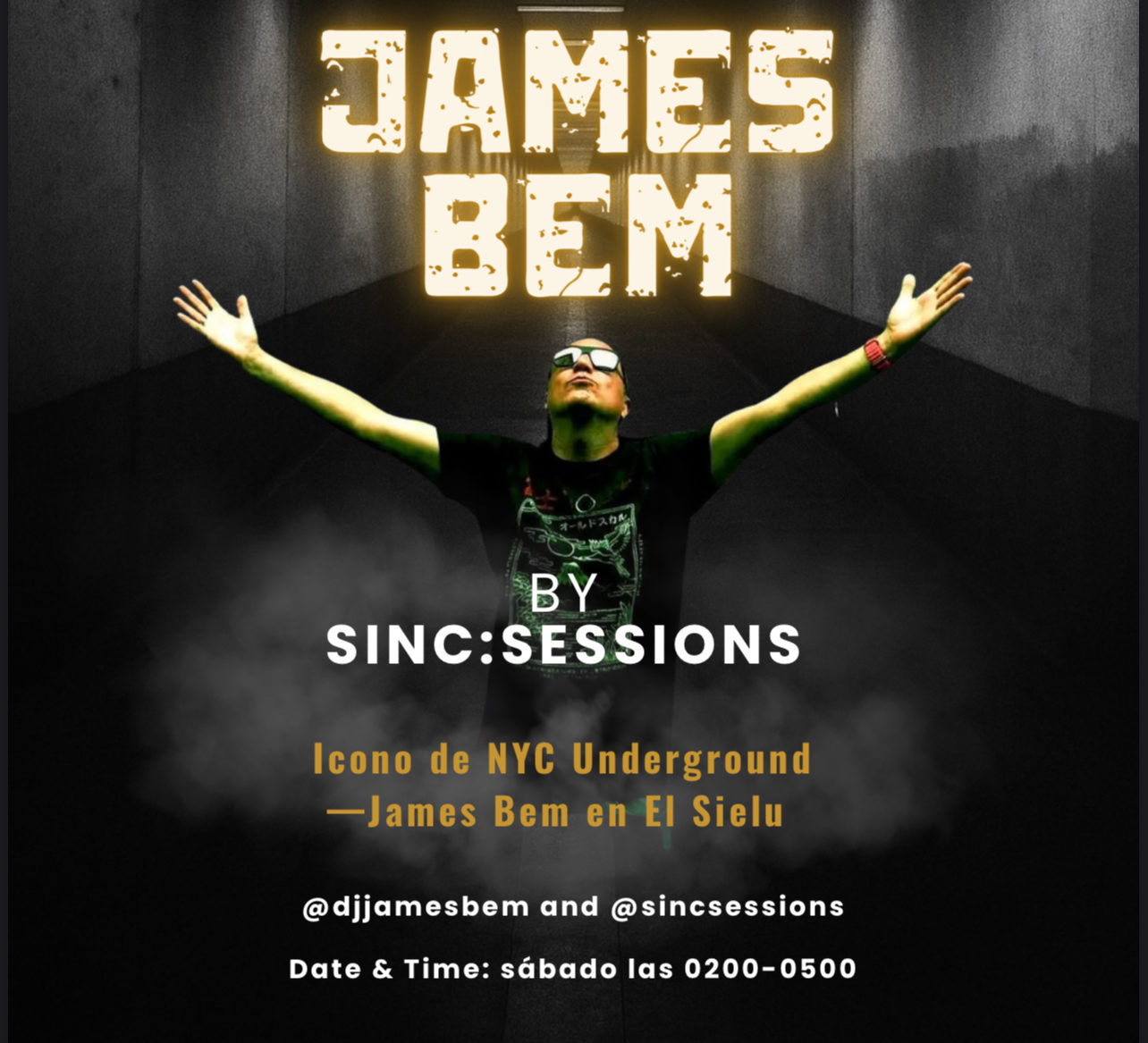 James Bem Closes the Season in Manresa TONIGHT, with Iconic Live DJ Set ...